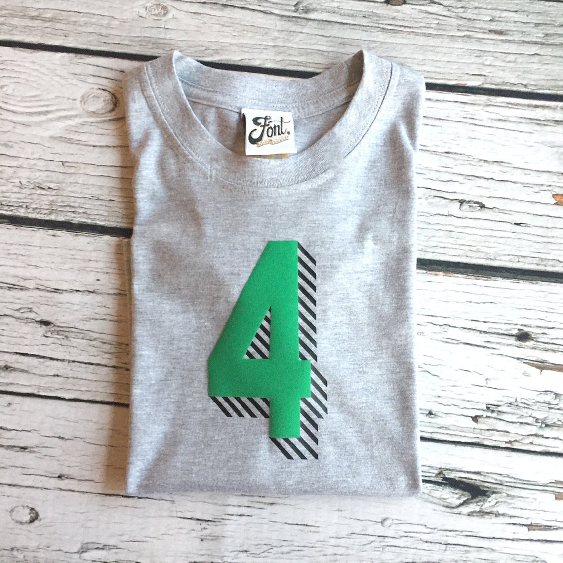 Kids bright letter T-Shirt. Personalise clothing with your | Etsy
