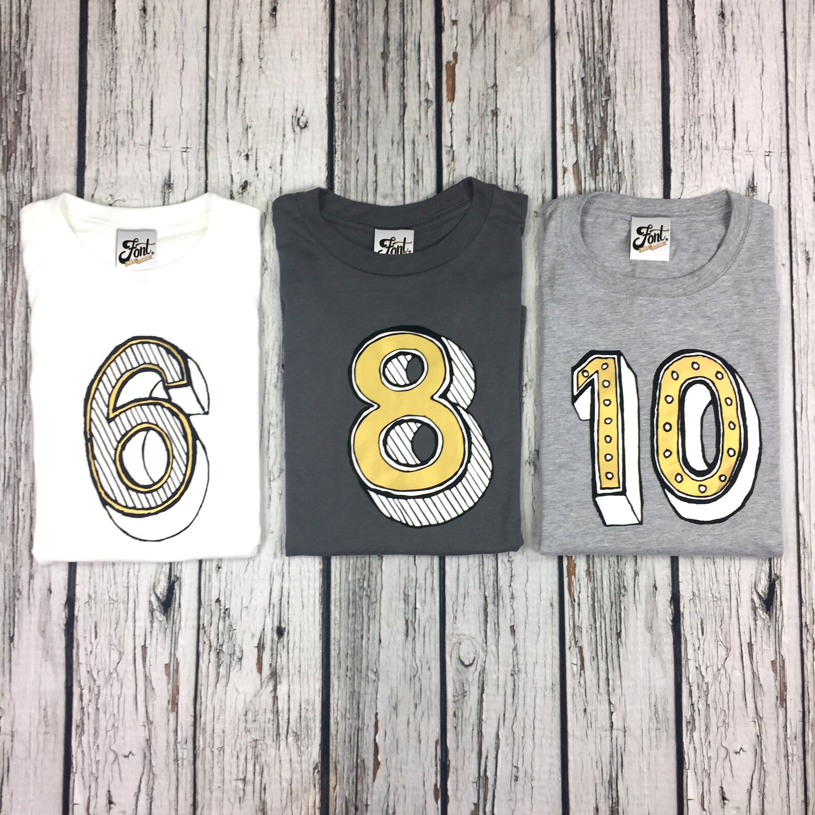 10th Birthday Shirt, Ten Birthday Outfit, Age 10 Year Old Girl/ Boy ...