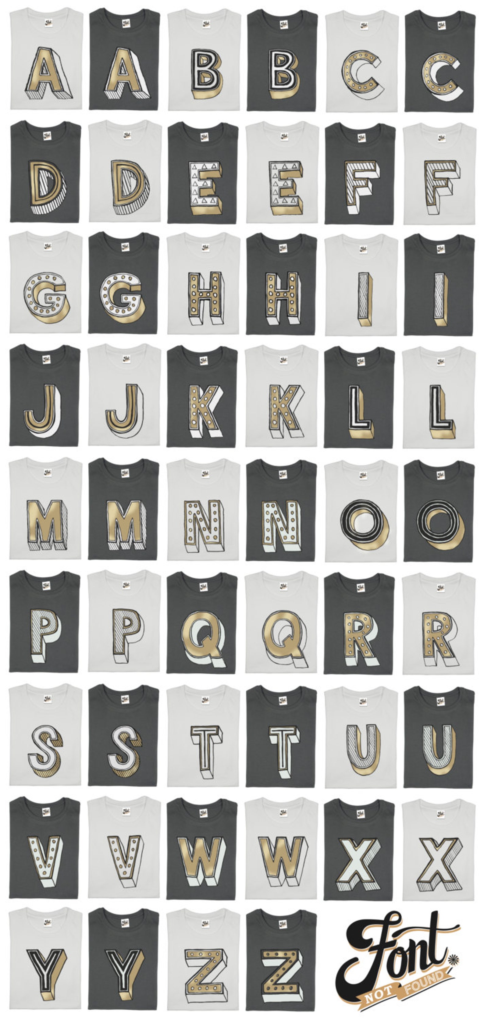 Womens Letter T-shirt- 'juniper Red' Font. Choose Your Initial ...