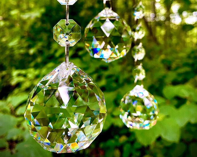 Crystal Ball Sun Catcher Crystal Sun Catchers Crystal Balls - Etsy