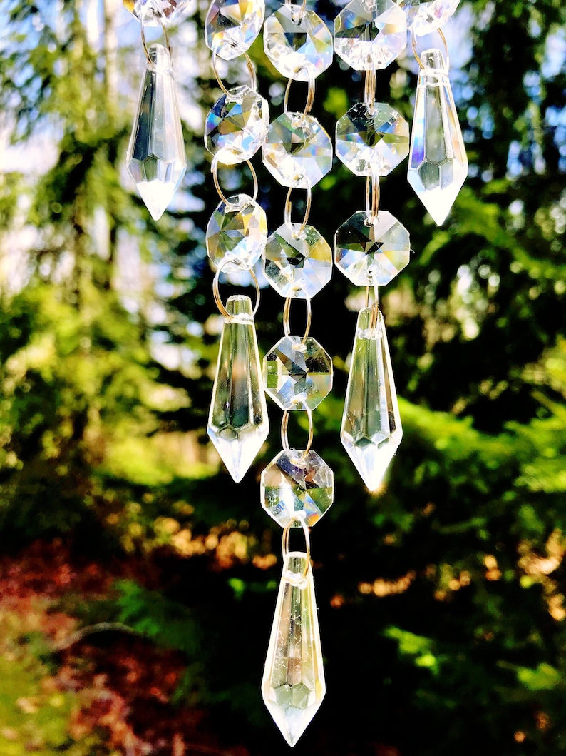 Crystal Prism Sun Catcher Hanging Prism Hanging Crystals | Etsy