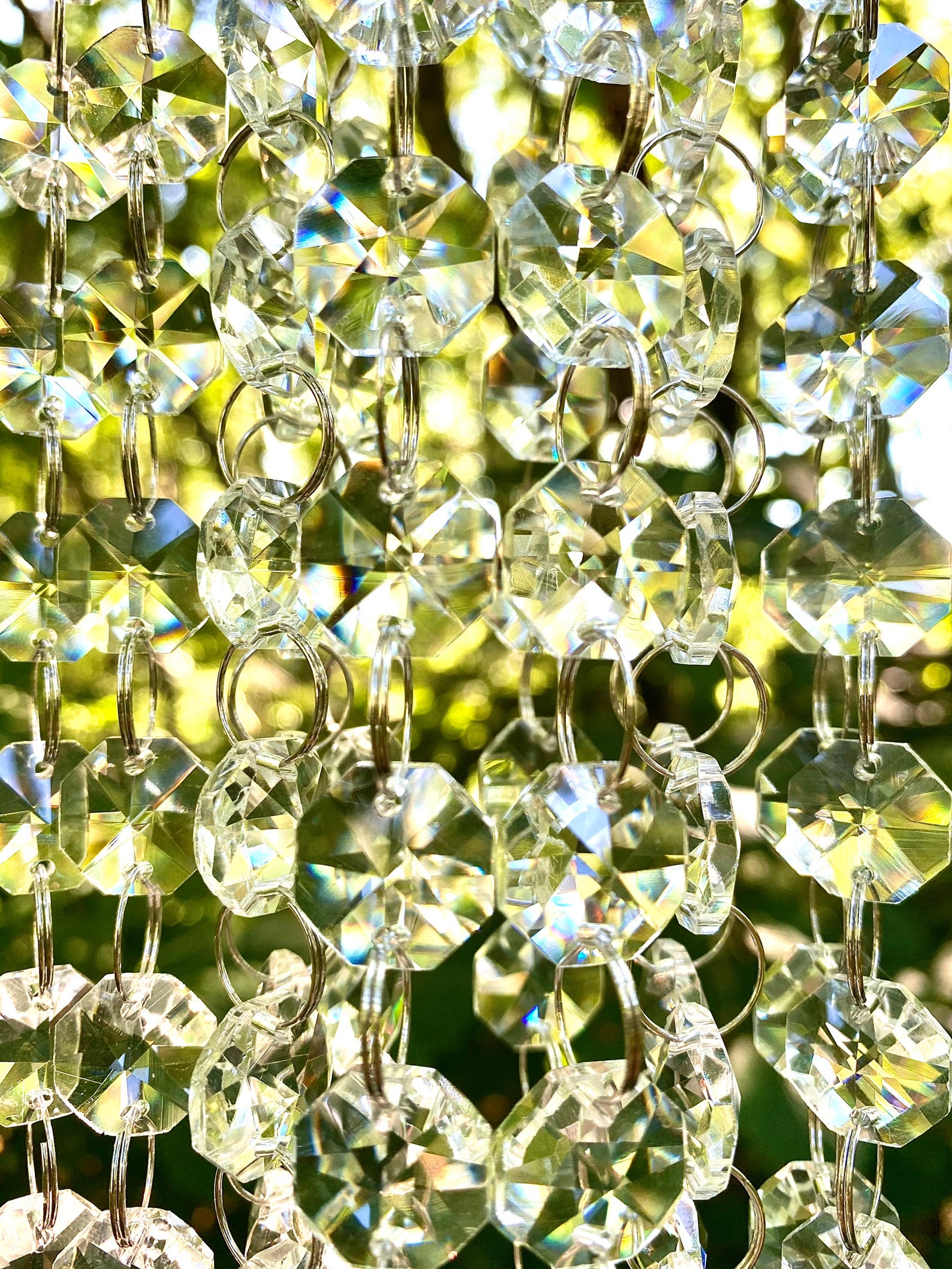 Large Crystal Suncatcher, Hanging Crystals, Prisms, Prism Sun Catcher ...