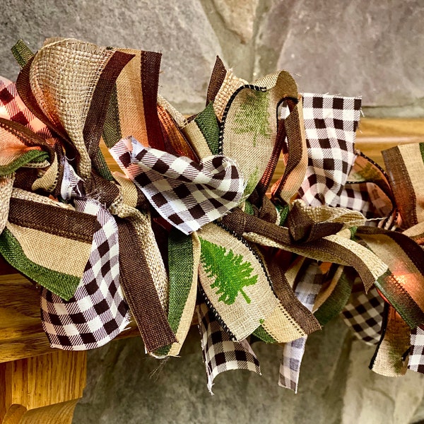 Ribbon Garland - Etsy