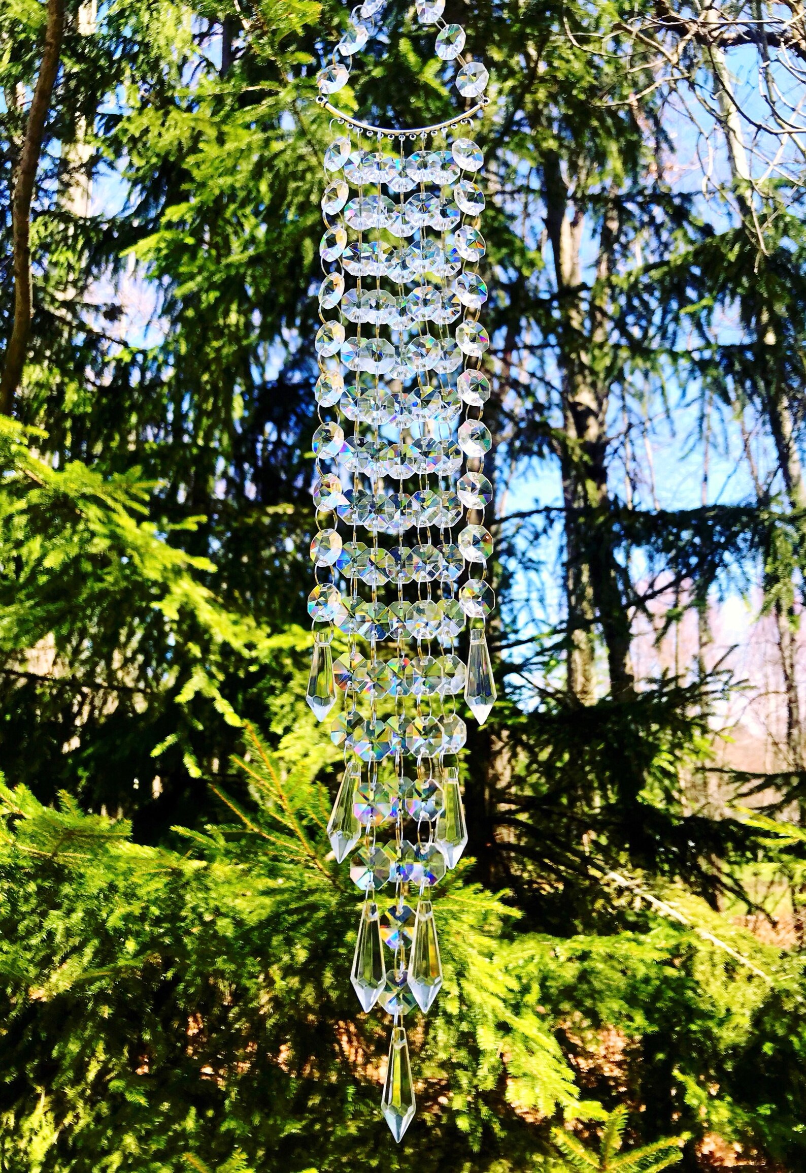 Crystal Suncatcher Glass Sun Catcher Sun Catcher Prism Sun - Etsy