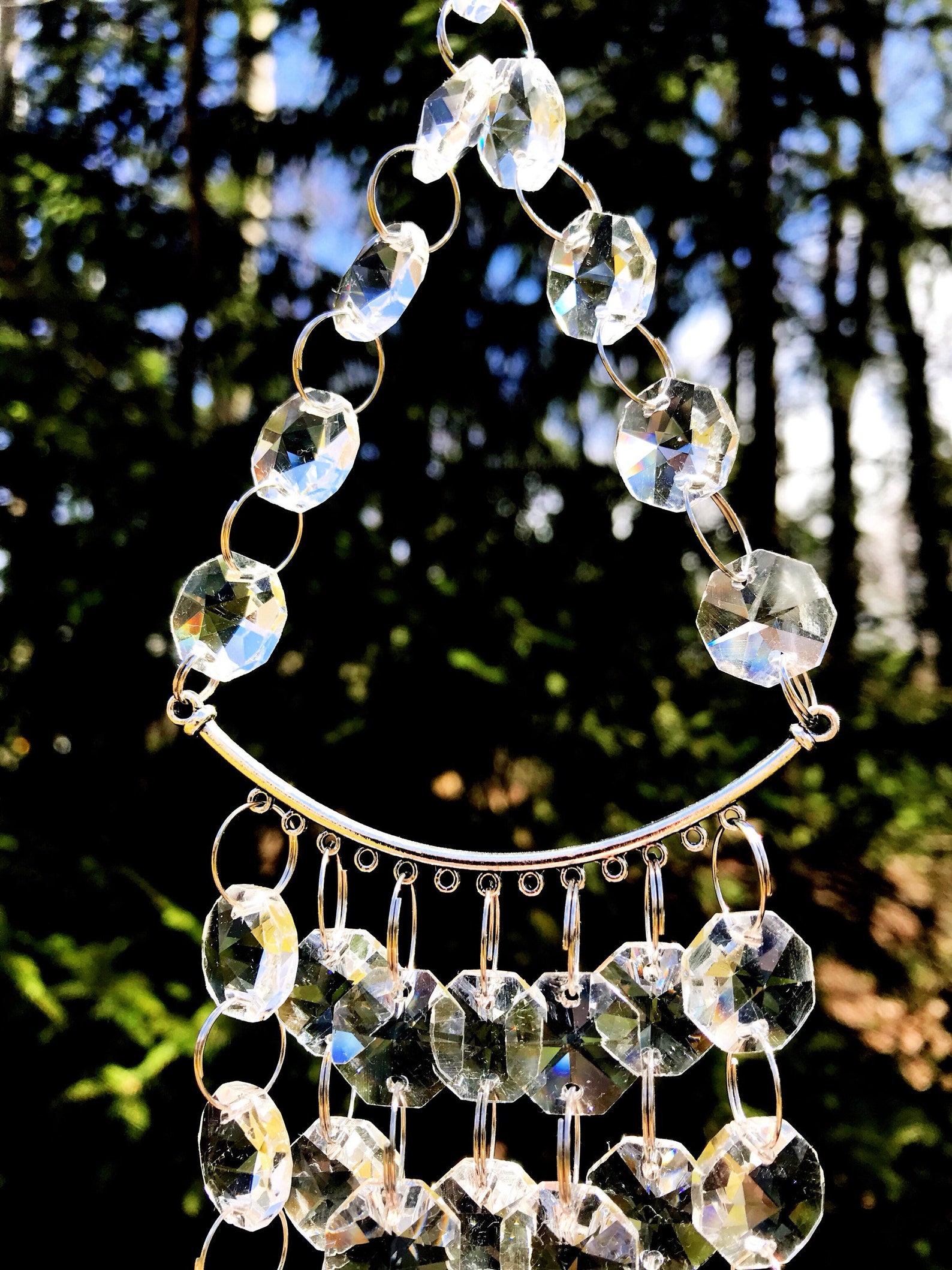 Crystal Suncatcher, Glass Sun Catcher, Sun Catcher, Prism Sun Catcher ...