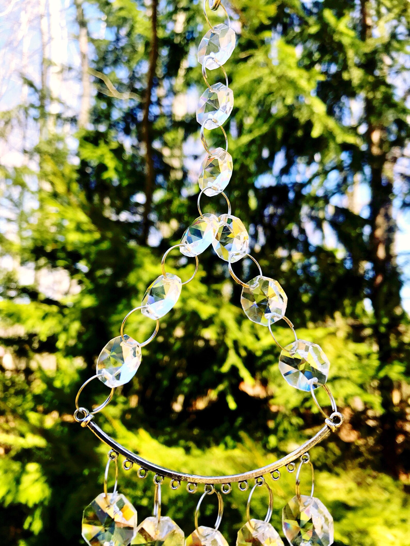 Crystal Suncatcher Glass Sun Catcher Sun Catcher Prism Sun - Etsy