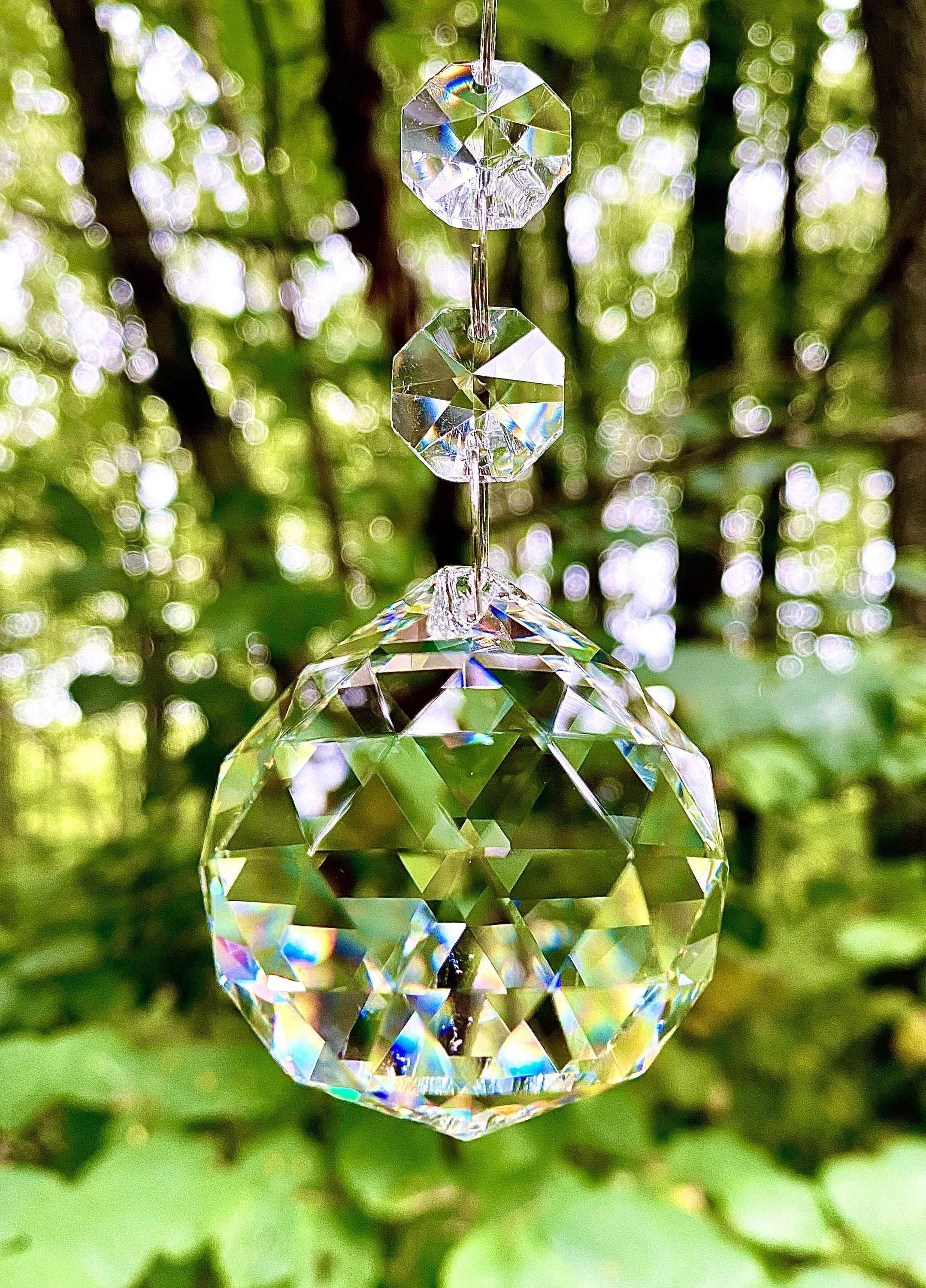 Crystal Ball Prism, Crystal Ball Sun Catcher, Hanging Prisms, Gifts ...