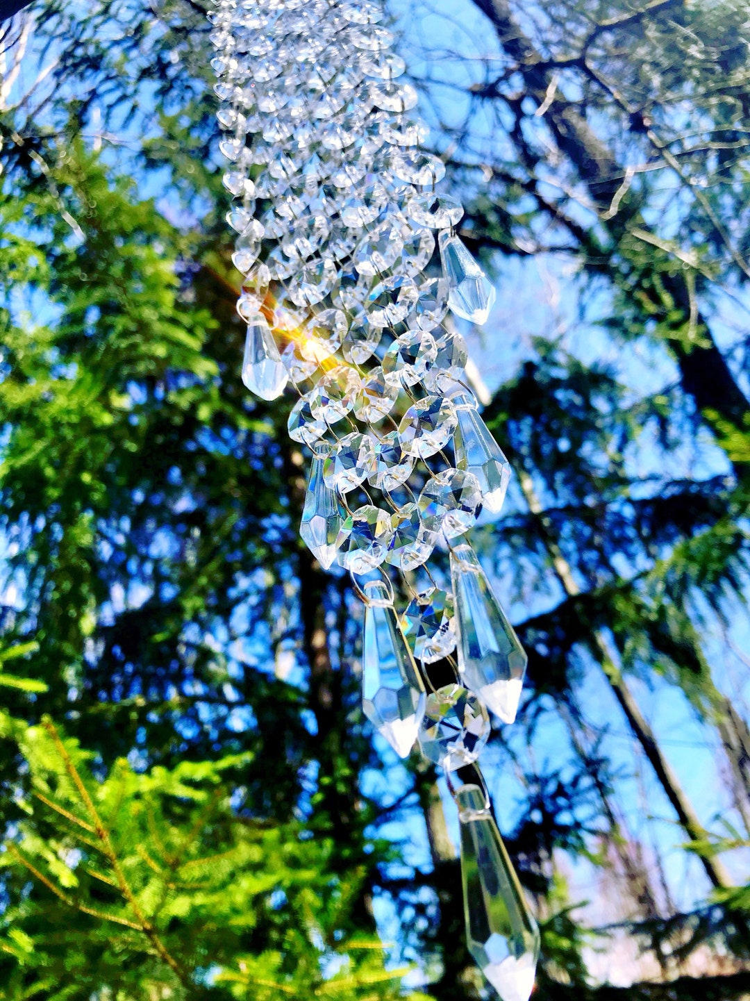 Crystal Suncatcher, Glass Sun Catcher, Sun Catcher, Prism Sun Catcher ...