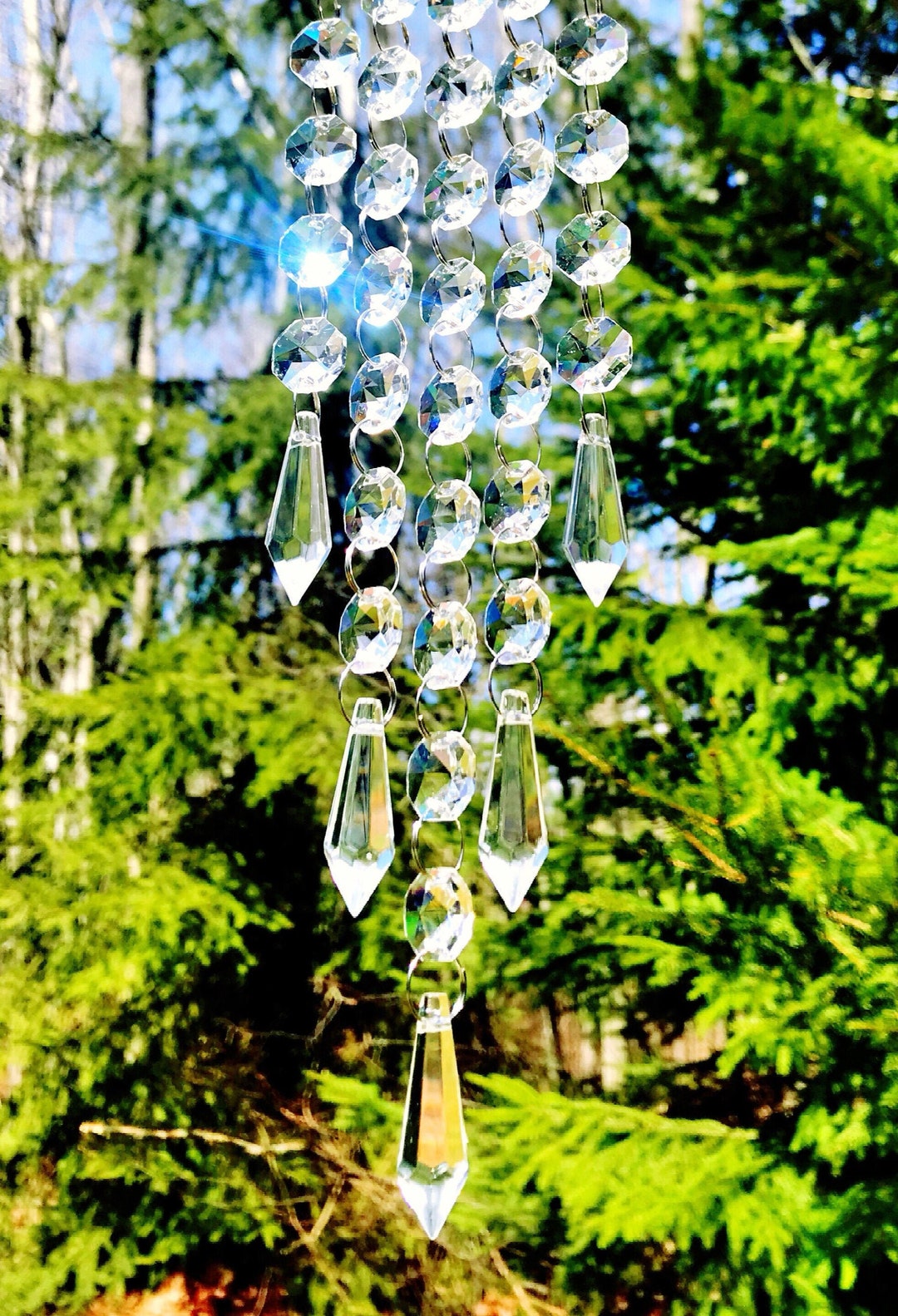 Crystal Suncatcher, Glass Sun Catcher, Sun Catcher, Prism Sun Catcher ...