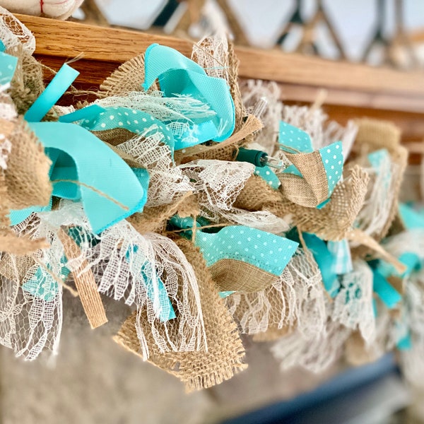 Spring Burlap Banner - Etsy