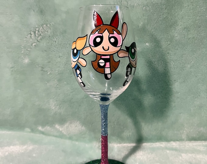 BIN #177 the POWERPUFF Girls Gold Inspired Cartoon BUTTERCUP Vintage ...
