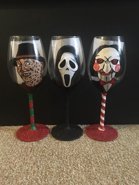 Horror Glasses Freddy Jigsaw Scream - Etsy