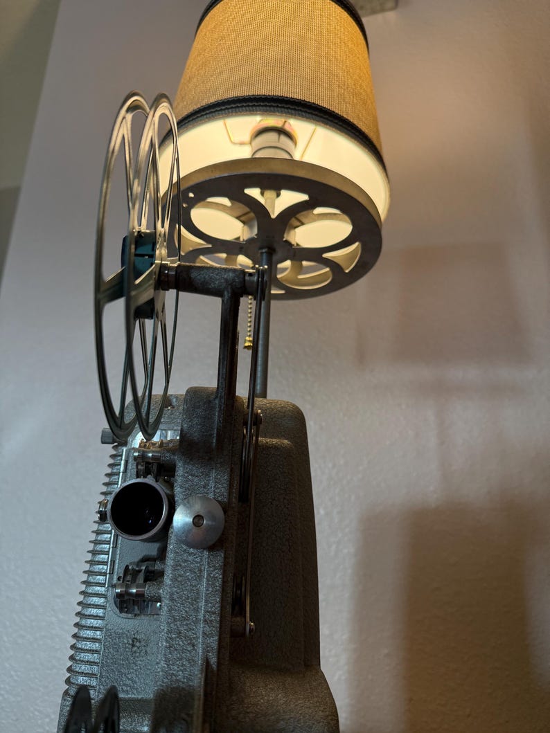 Vintage 8mm Dejur 500 Movie Projector Table Lamp - Etsy