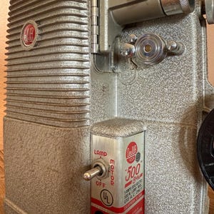 Vintage 8mm Dejur 500 Movie Projector Table Lamp - Etsy