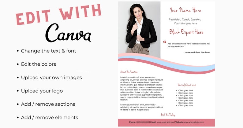 Speaker One Sheet Speaker Onesheet Onesheet Canva Template - Etsy Speaker One Sheet Speaker Onesheet Onesheet Canva Template - Etsy