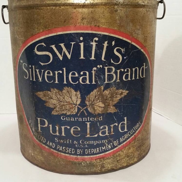 50 Lb Lard Can - Etsy