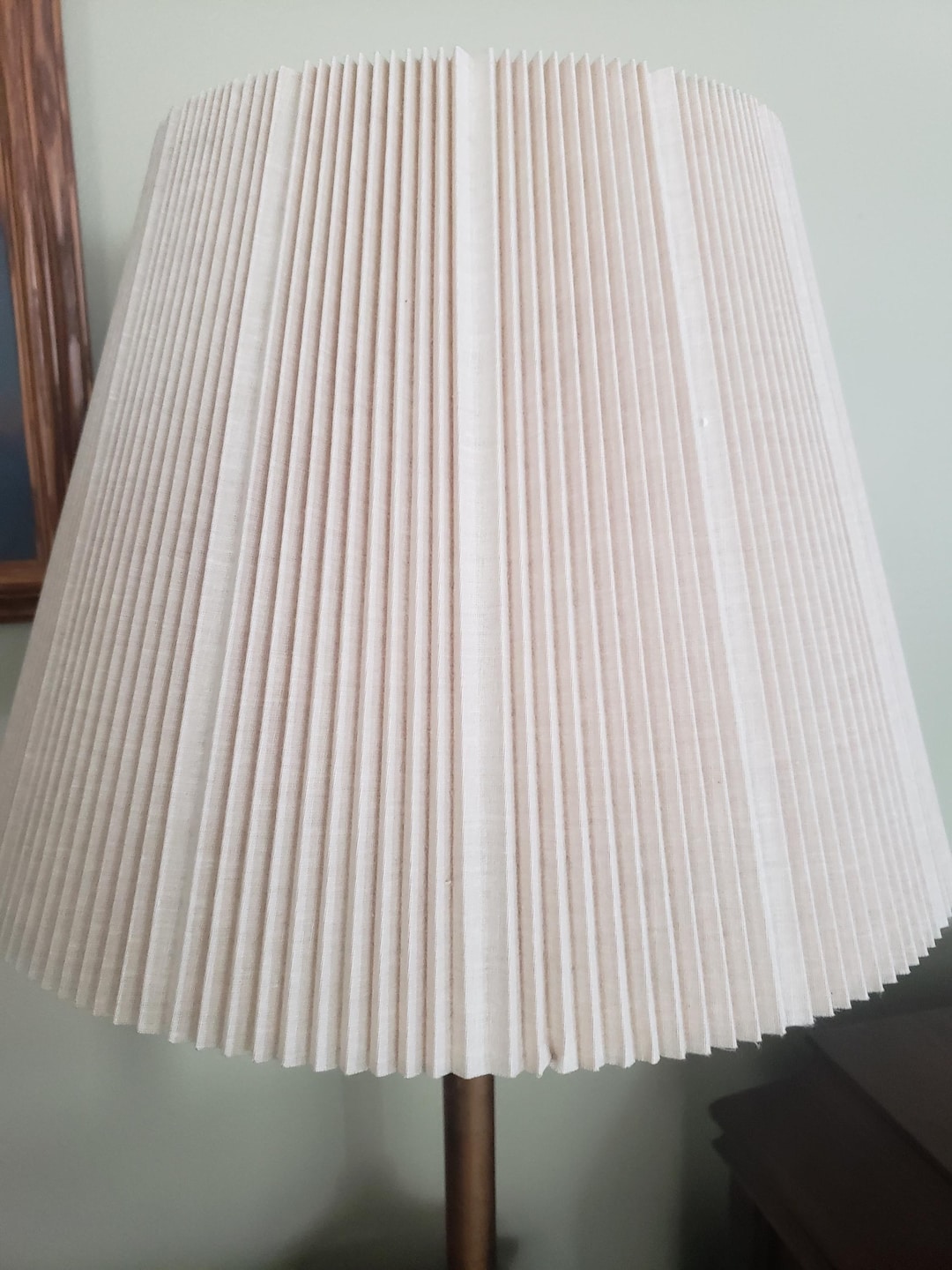 Vtg. Stiffel Pleated Tapered Lamp Shade - Etsy