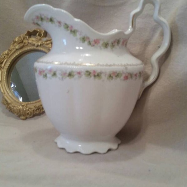 Antique Homer Laughlin Pitcher - Etsy