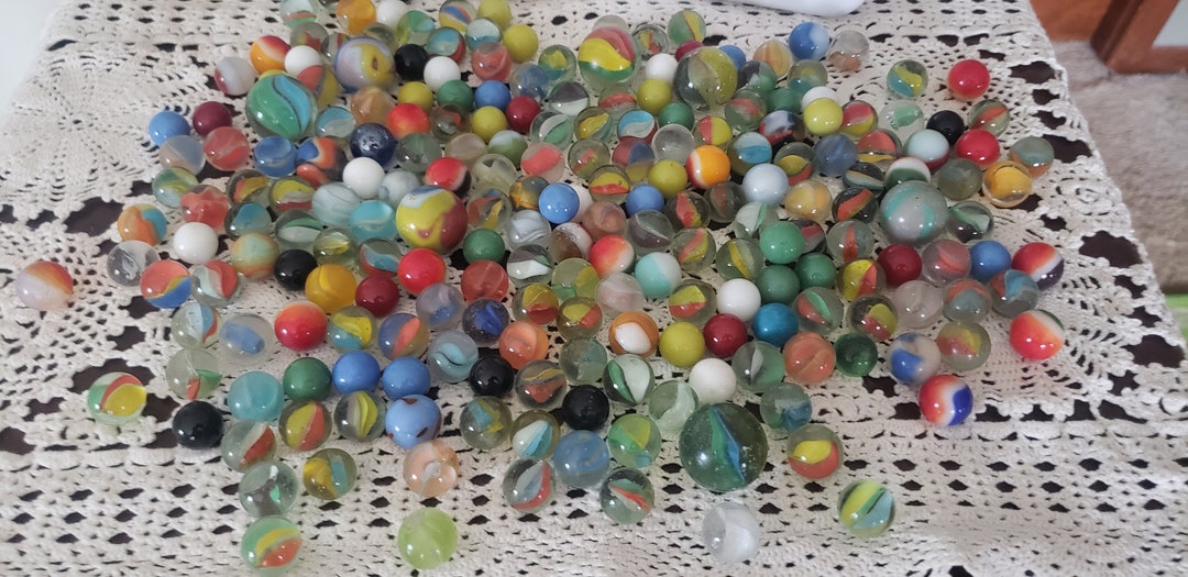 Vintage Glass Marble Collection - Etsy