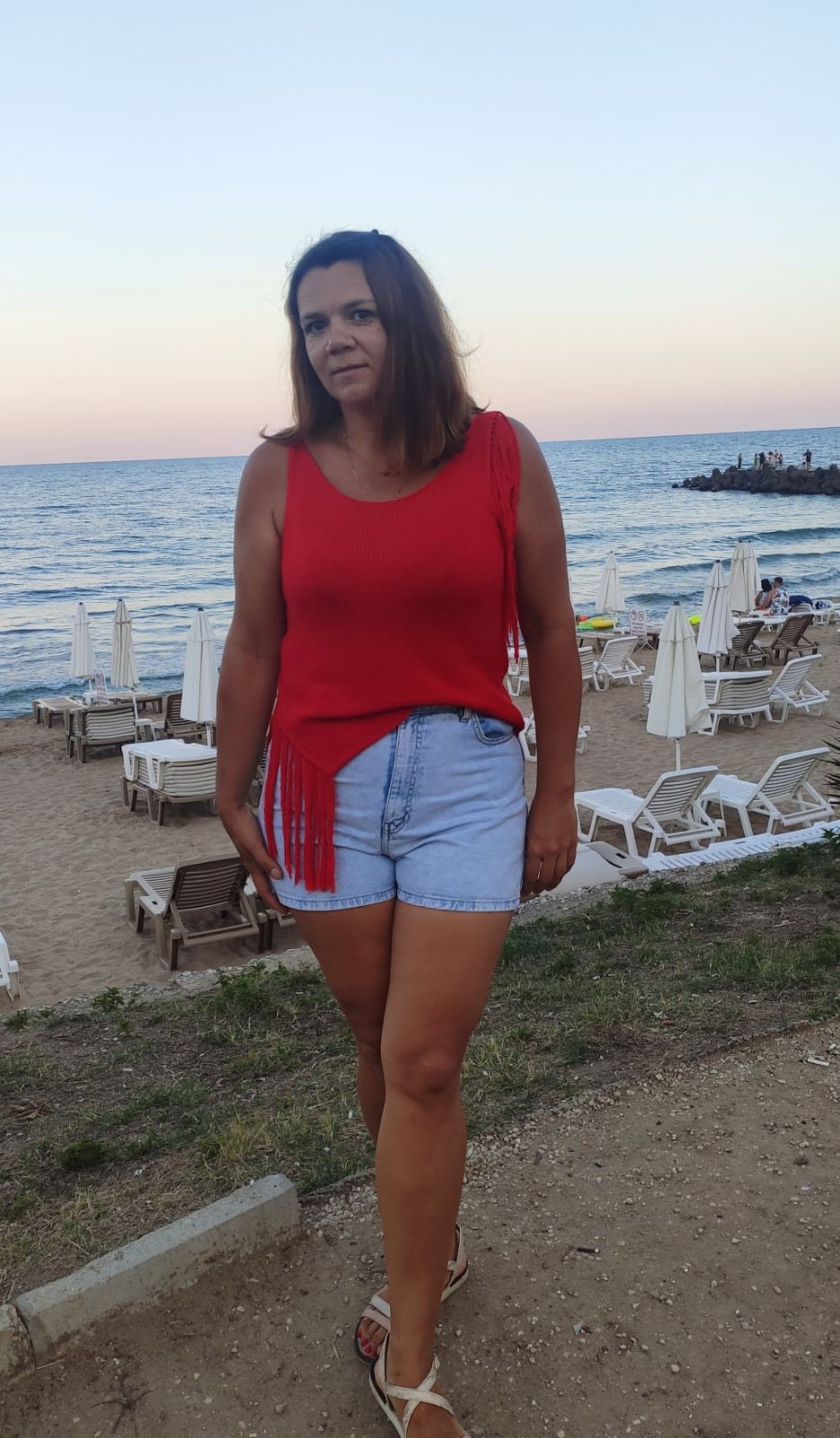 Knitted Top, Red Top, Red Knitted Top, Boho Style Top, Fringed Top ...