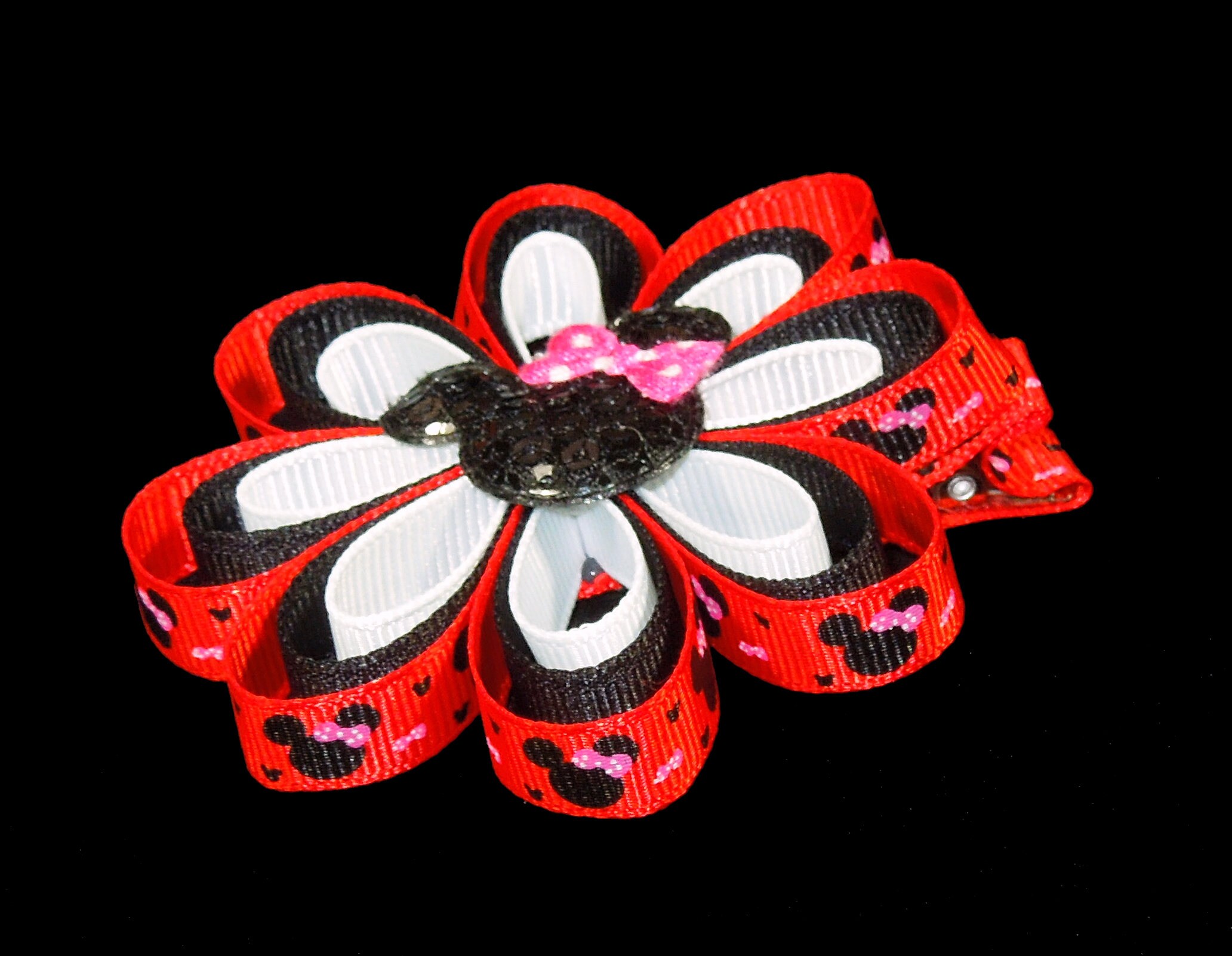 3/8 Red Minnie Mouse Ribbon 10 Yds Mouse Head Ribbon 10 Yds - Etsy