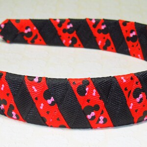 3/8 Red Minnie Mouse Ribbon 10 Yds, Mouse Head Ribbon, 10 Yds Red 3/8 ...