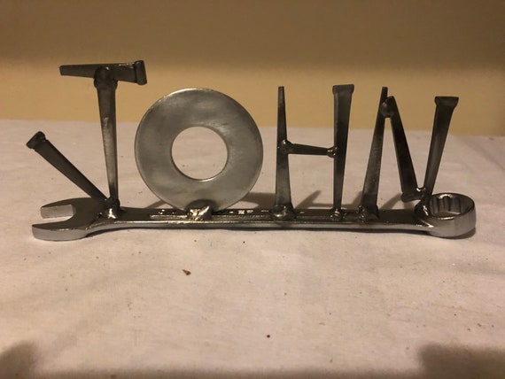 Personalized Nameplate Custom Made With Your Name of Choice. | Etsy