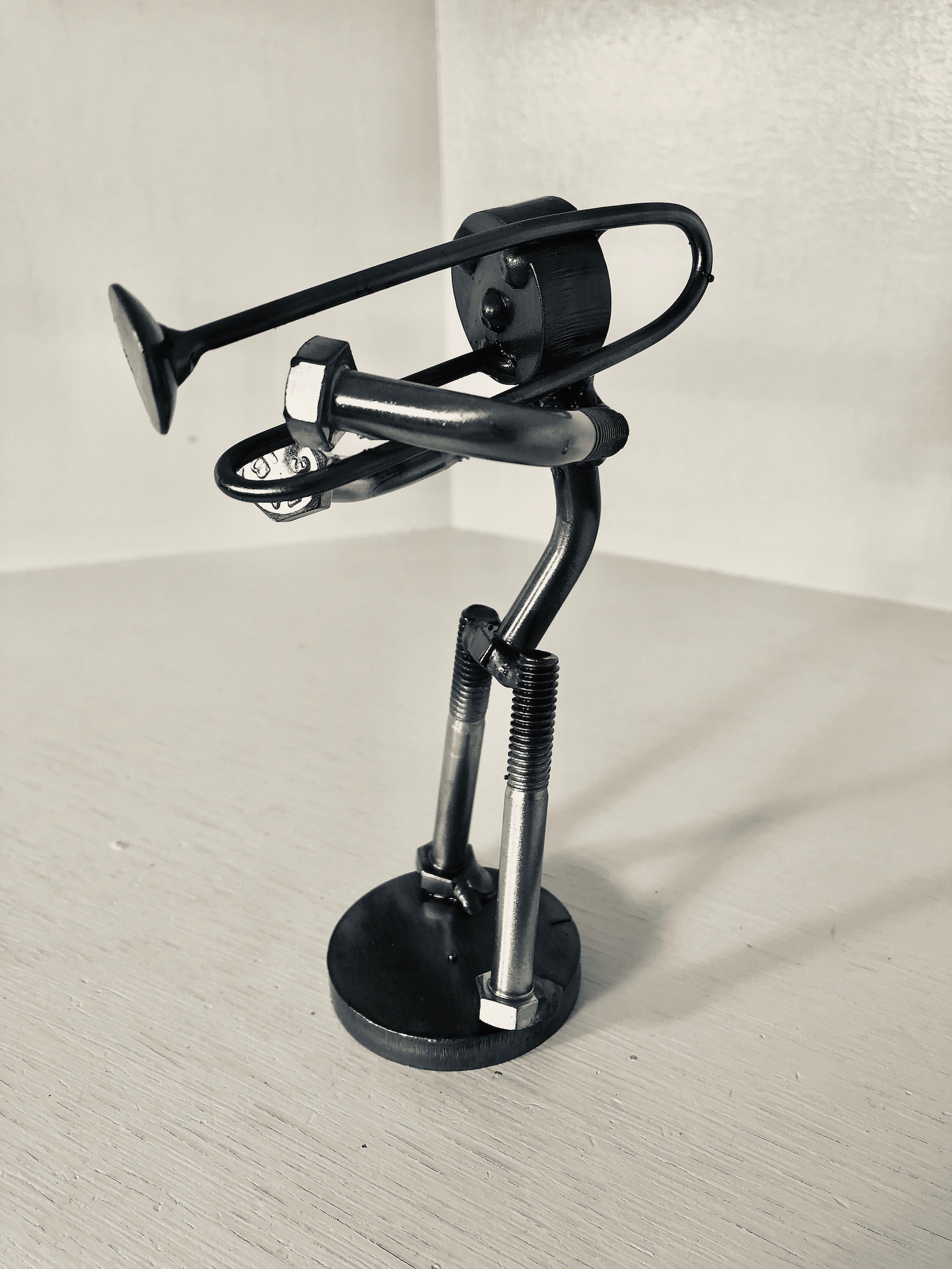 Trombone; Metal Art Trombone Player - Etsy