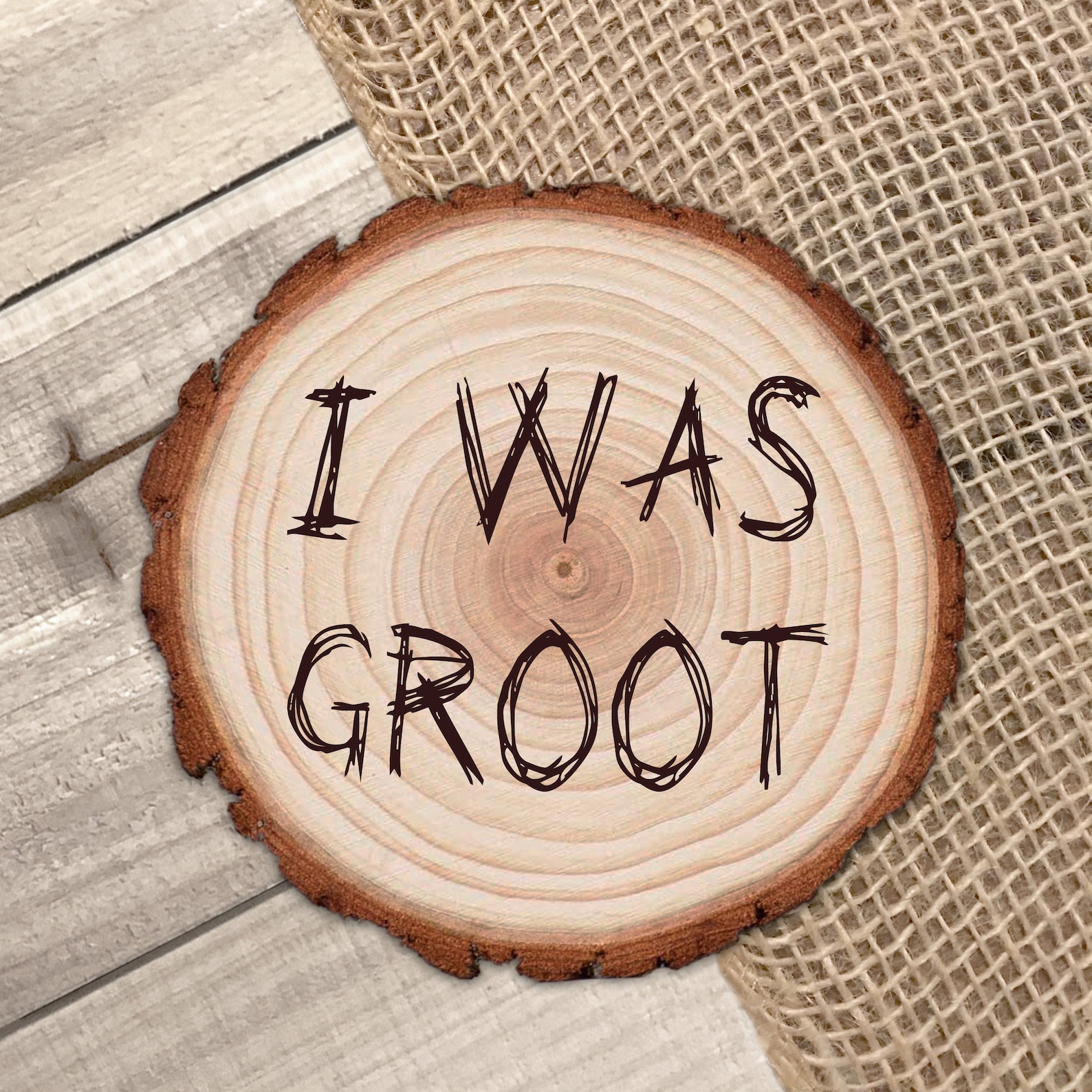 I Was Groot Coaster - Etsy