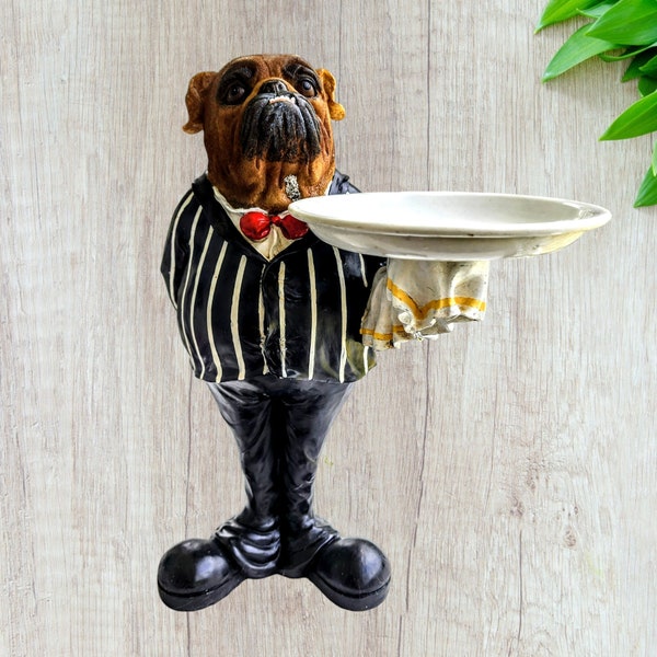 Butler Statue With Tray - Etsy