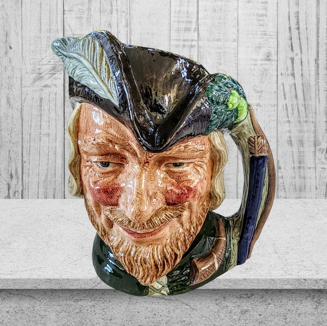 Royal Daulton Toby Robinhood Character Mug Whimsical Beer Mug - Etsy
