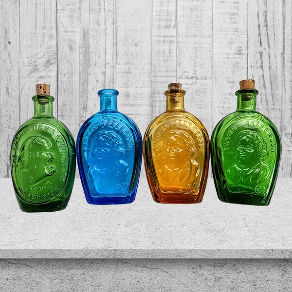 Wheaton Miniature Glass Bottle - Etsy