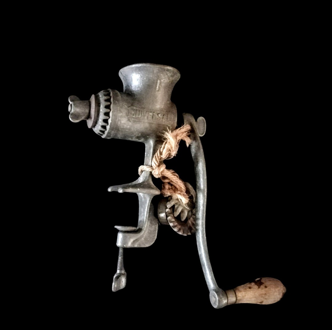 Antique Meat Grinder Universal No 1 Hand Crank Food Chopper 1897 - Etsy