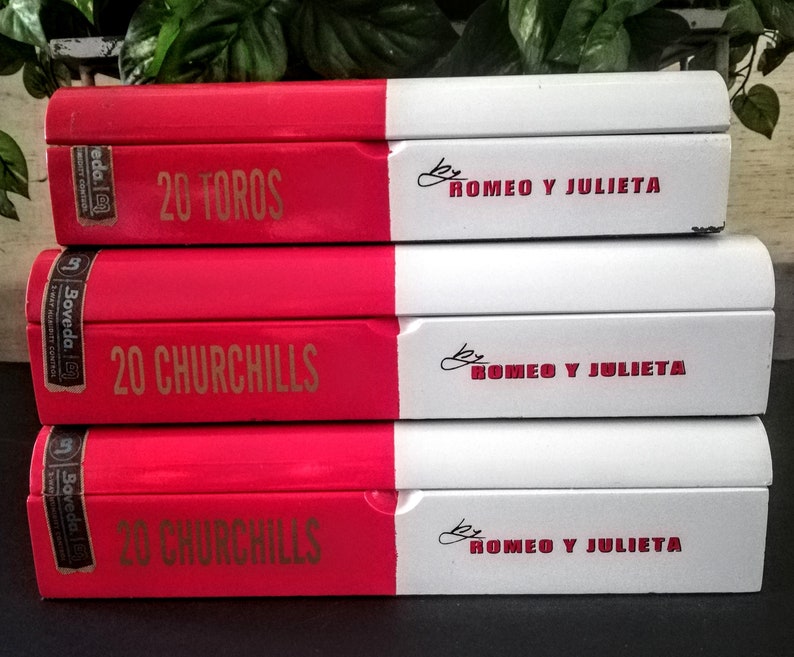 Romeo and Juliet Cigar Gift Box Large Sturdy Wooden Storage - Etsy