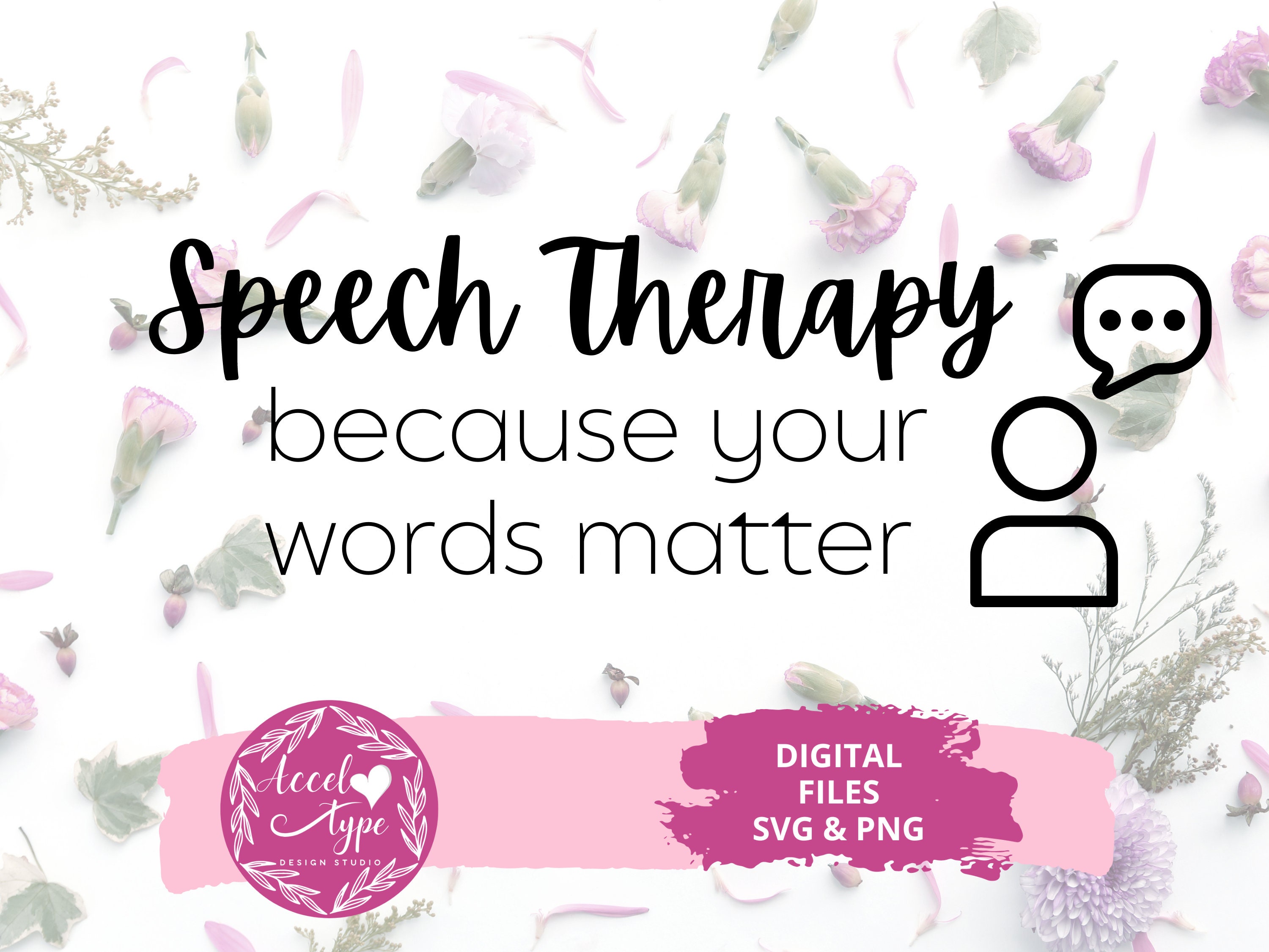 Your Words Matter SVG, SLP, Cut File SVG, Cricut Cut File - Etsy