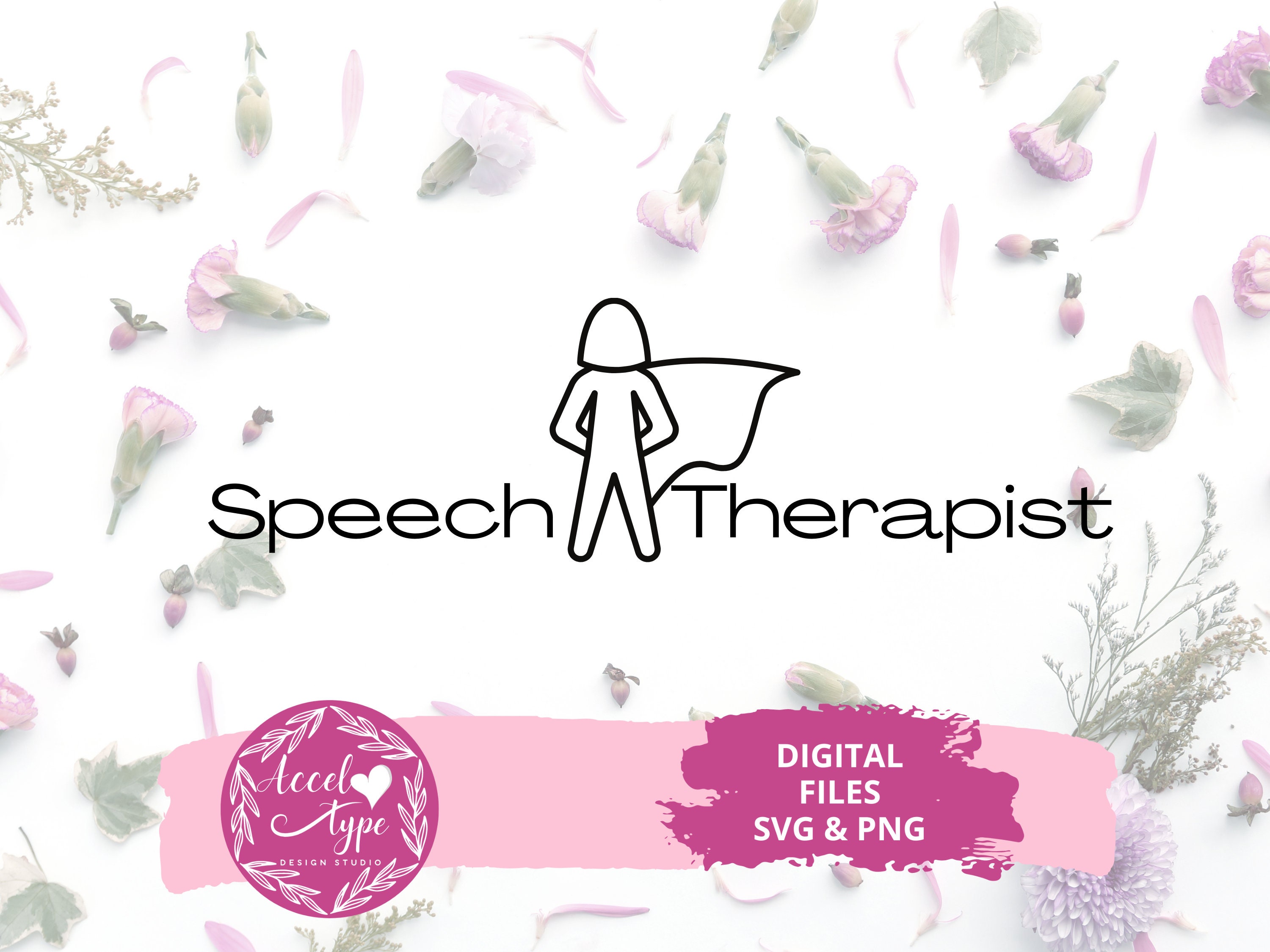 SLP Superhero SVG, Speech Language Pathology Cut File SVG, Cricut Cut ...