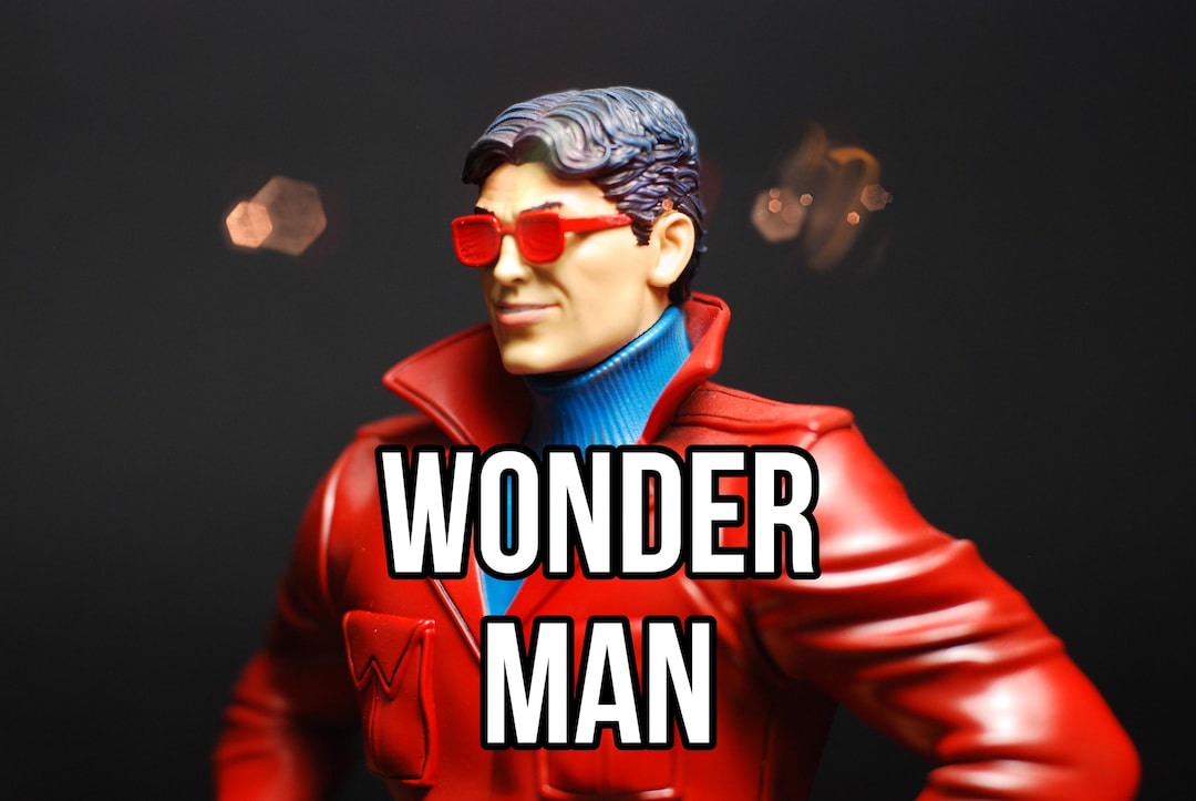WONDER MAN Classic Wonderman Simon Williams Avengers Custom Collectible ...
