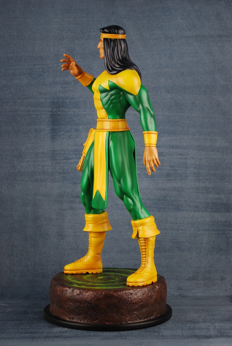 Custom Inspired by SHAMAN of ALPHA FLIGHT Resin Statue Bowen Scale ...