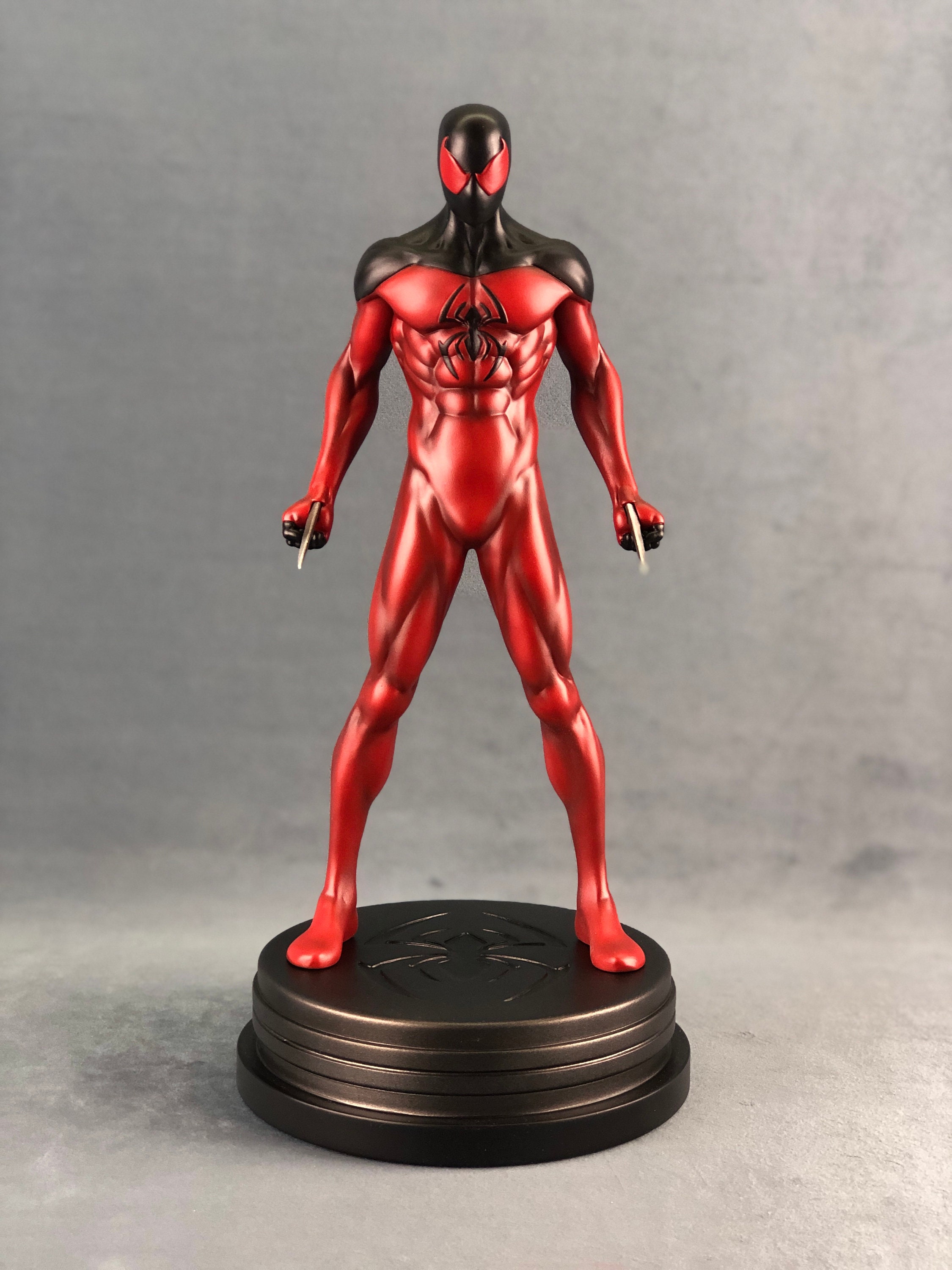 Custom Inspired by SPIDERMAN SCARLET KAINE Resin Statue Bowen Scale ...