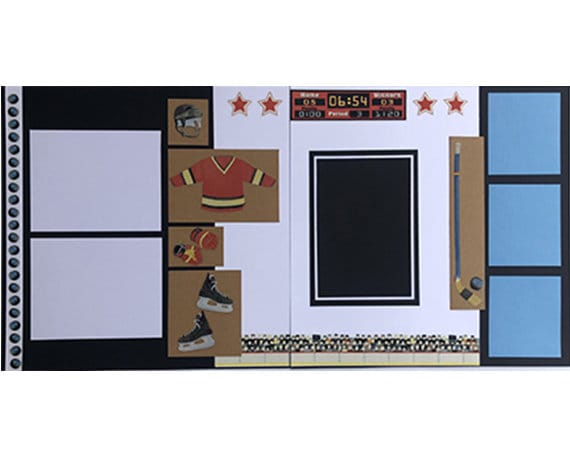 Ice Hockey Scoreboard and Crowd - Etsy