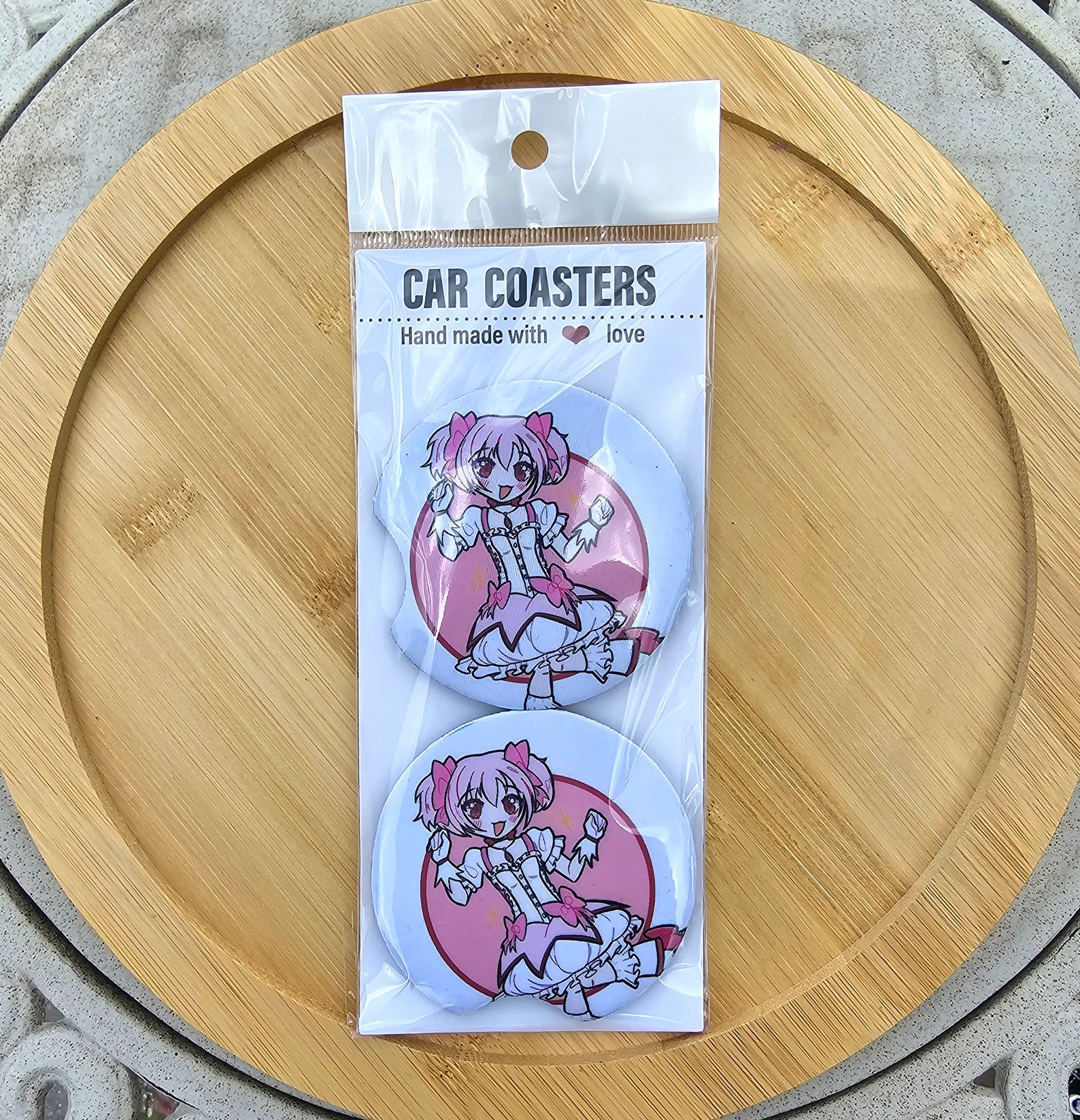 Madoka Magica Car Coasters - Etsy