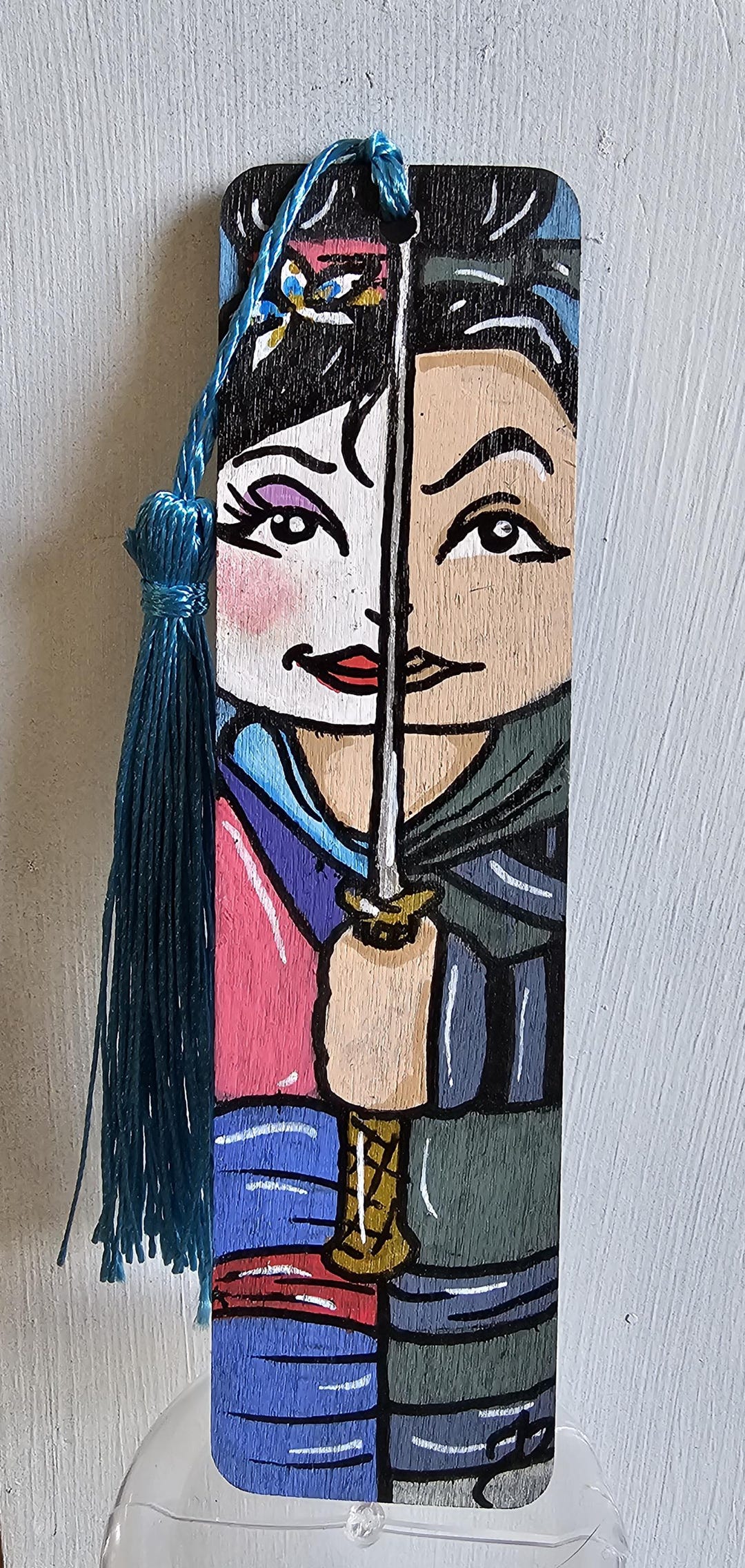 Bookmark Mulan - Etsy