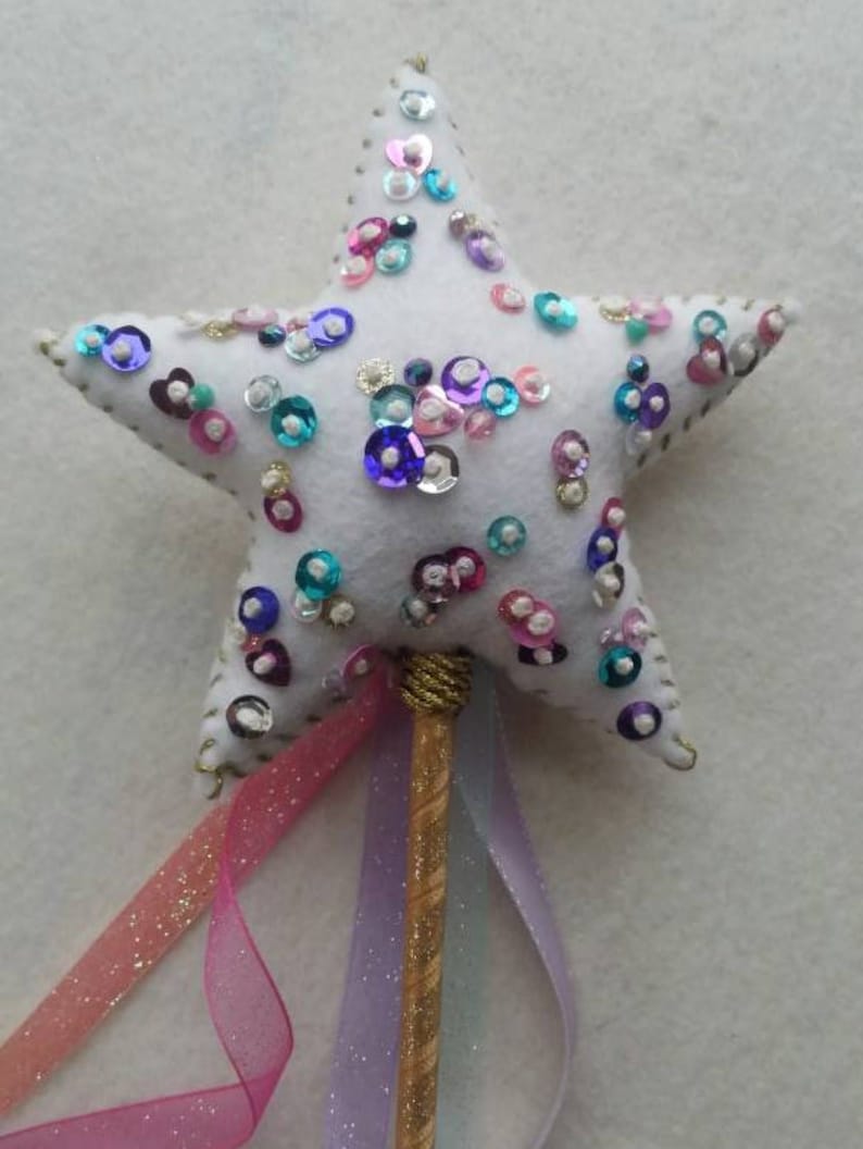 Handmade Felt Star Wands - Etsy