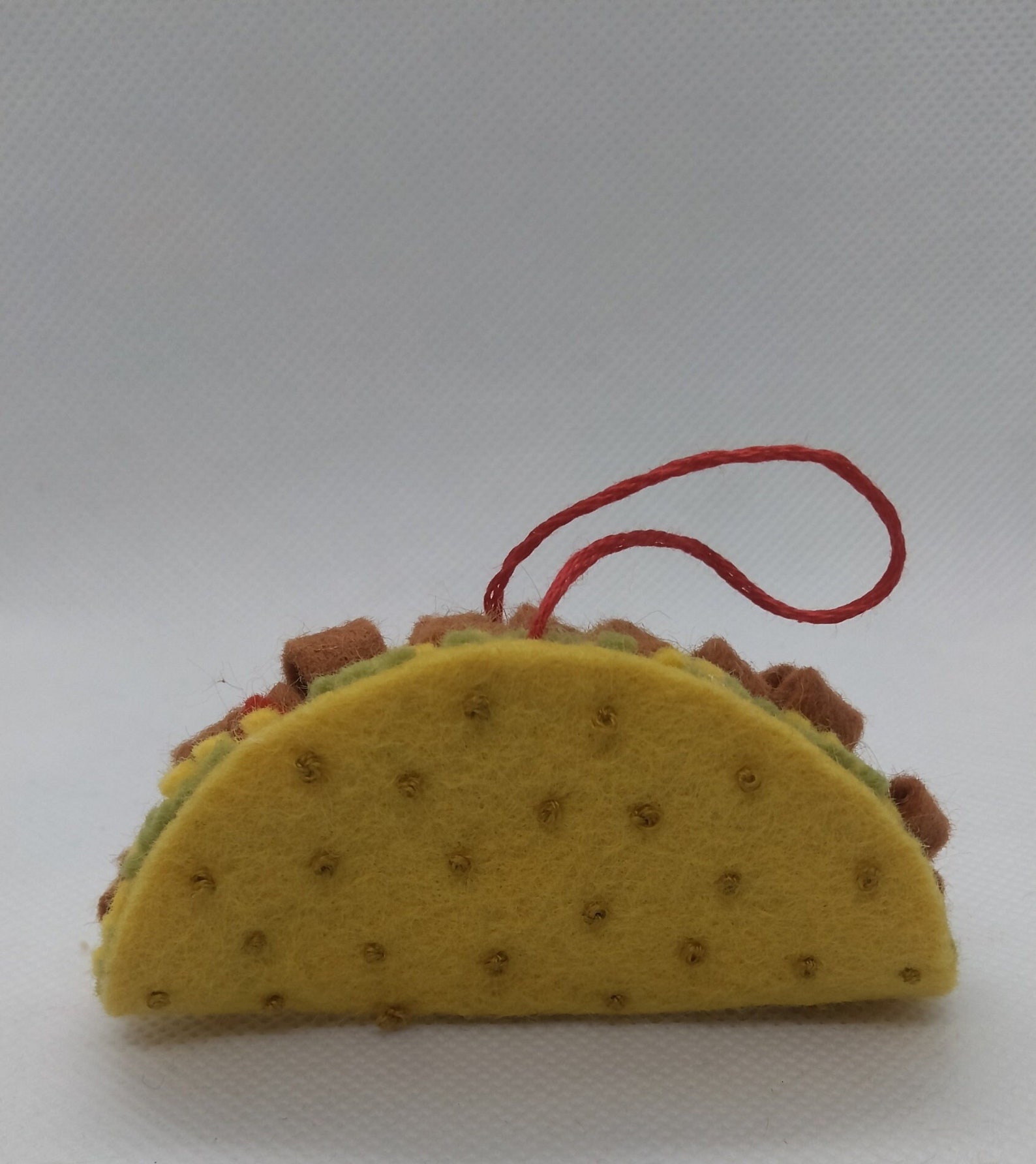 Handmade Felt Taco and Burrito Ornaments - Etsy