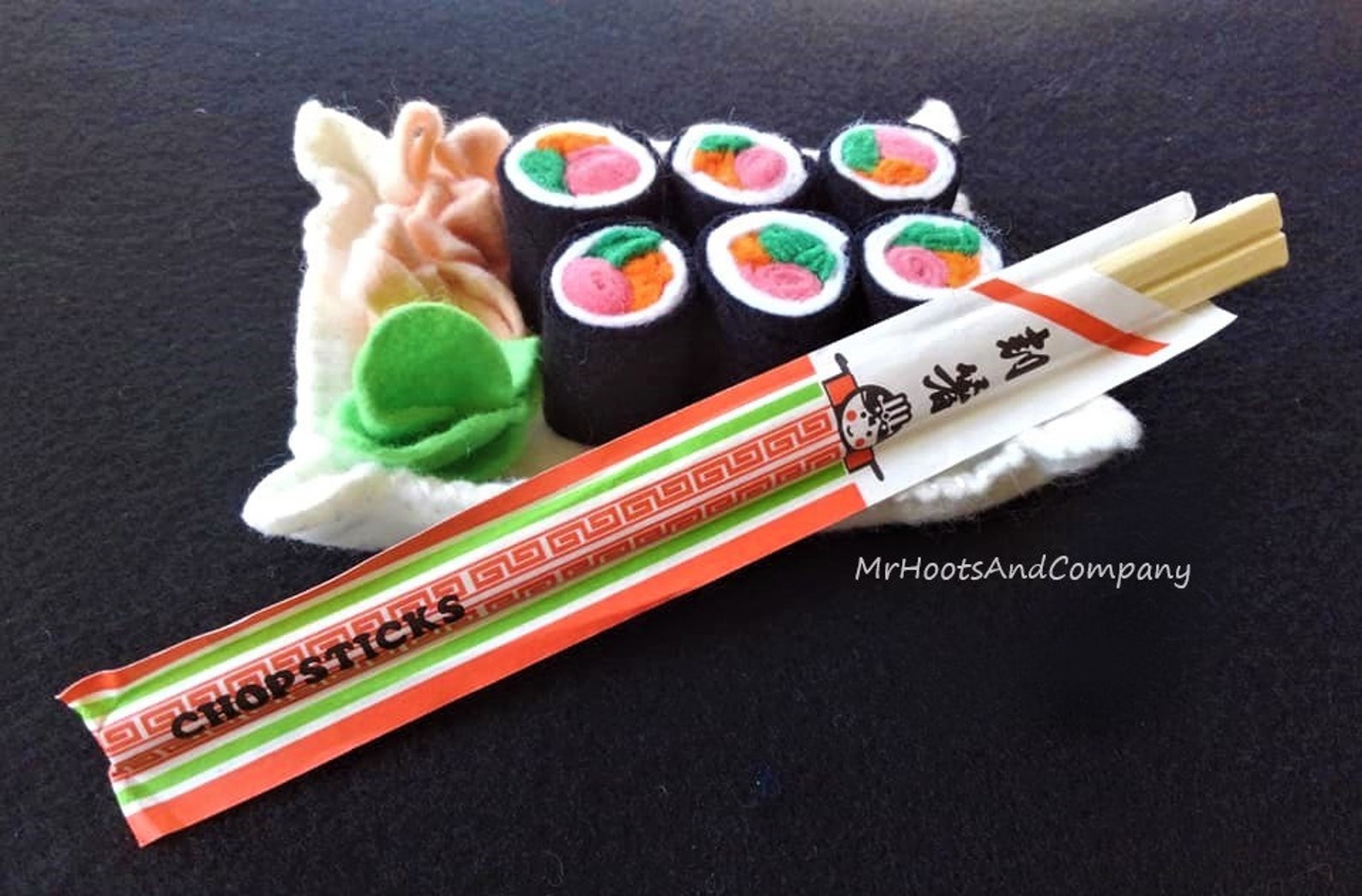 Handmade Felt Sushi Set - Etsy