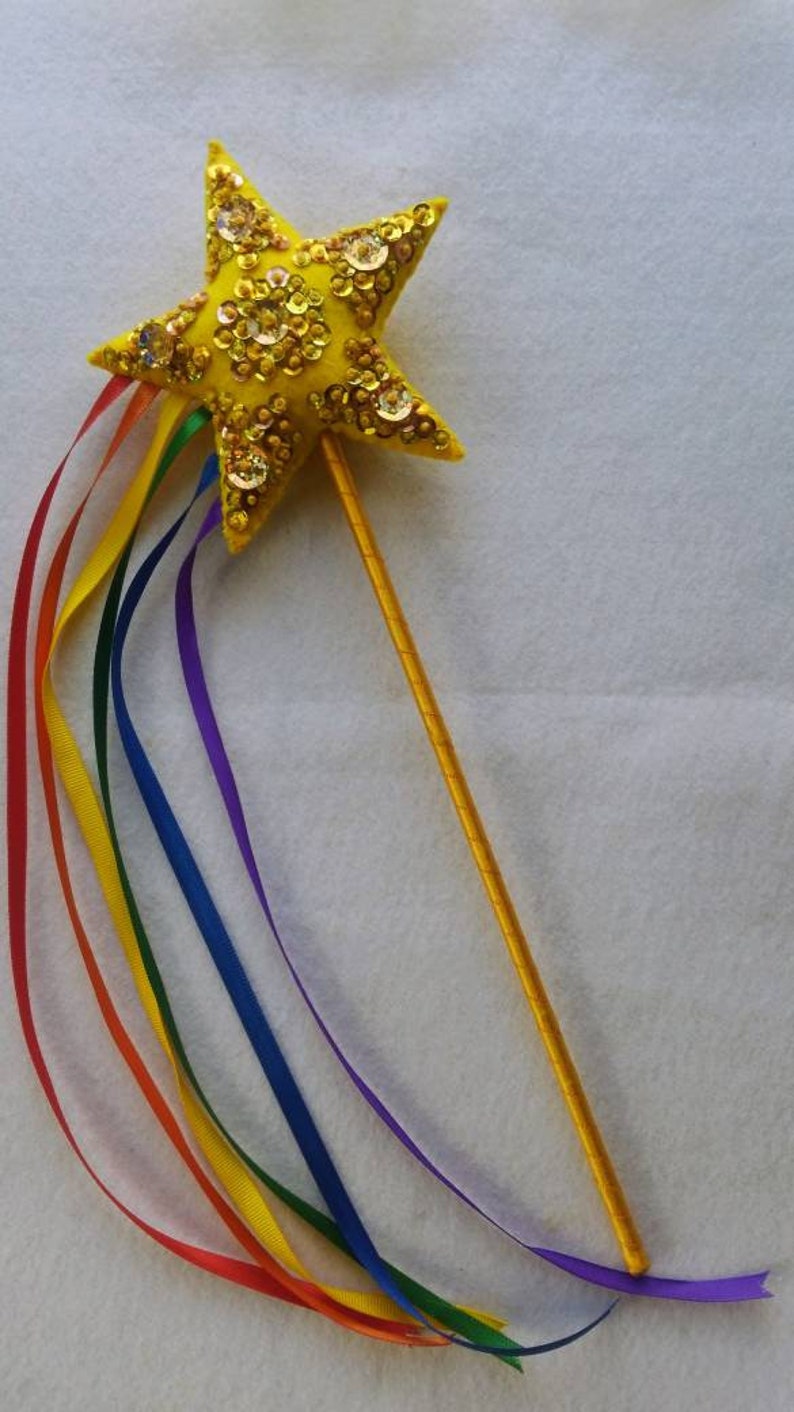 Handmade Felt Star Wands - Etsy