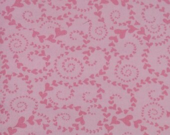 Pink scroll fabric | Etsy