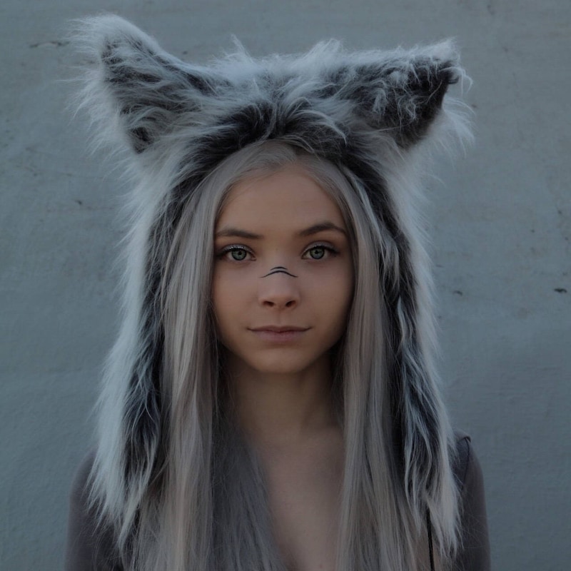 Girl Wolf Costume - Etsy UK