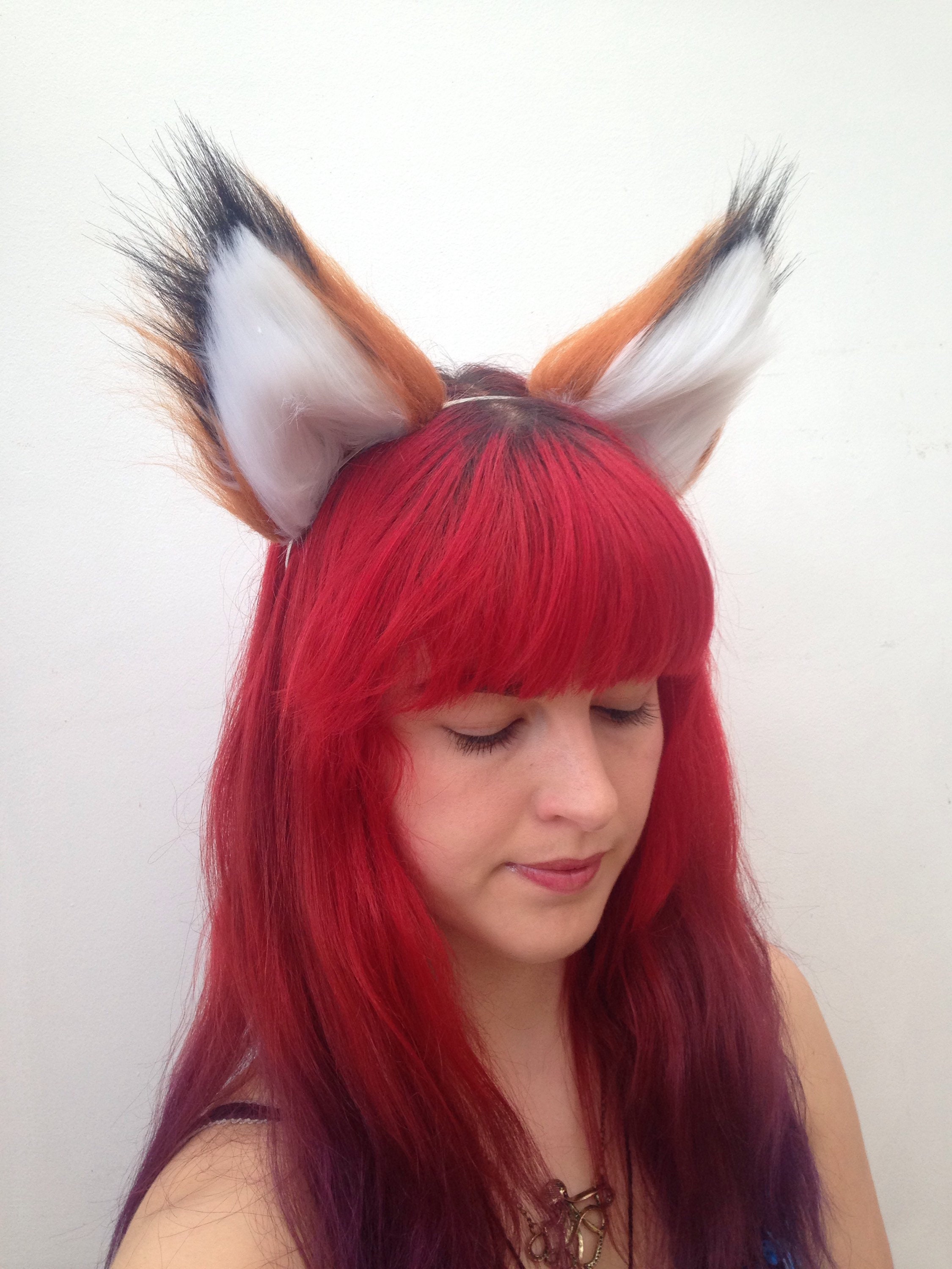 Realistic Fox Ears Fantastic Fox Headband Furry Animal - Etsy UK
