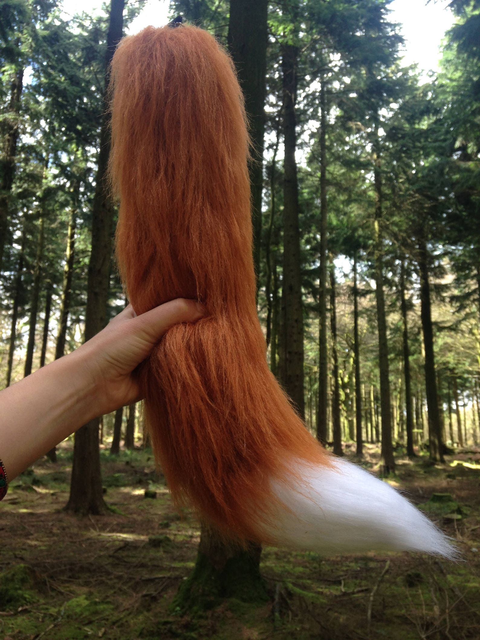 Fox Tail Costume Fur Clip On Cosplay | Etsy